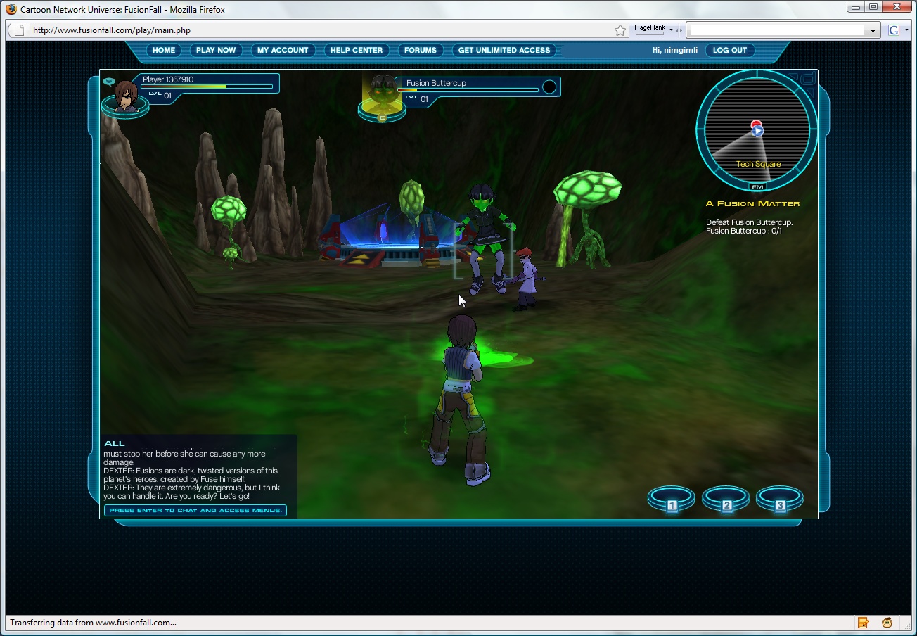 FusionFall Universe: Nanos and Fusions