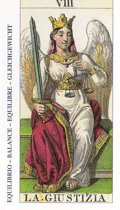 Arcanos Mayores: 8. La Justicia : Mi Rincón Mágico