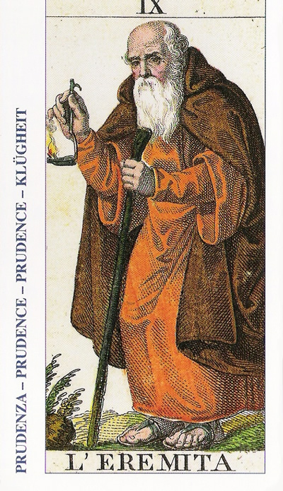 Arcanos Mayores: 9. El Ermitaño : Mi Rincón Mágico