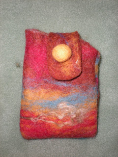 Just Felt Creative: Felted Cell Phone Case