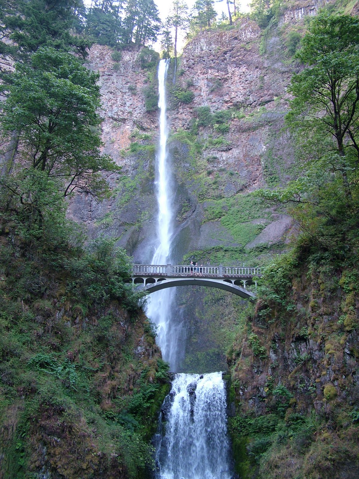 The Brandt's Big Trip: Day 33 (Tuesday, July 27th) Multnomah Falls