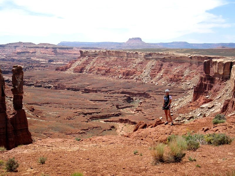 Brittany vs. Utah: Moab White Rim Trail