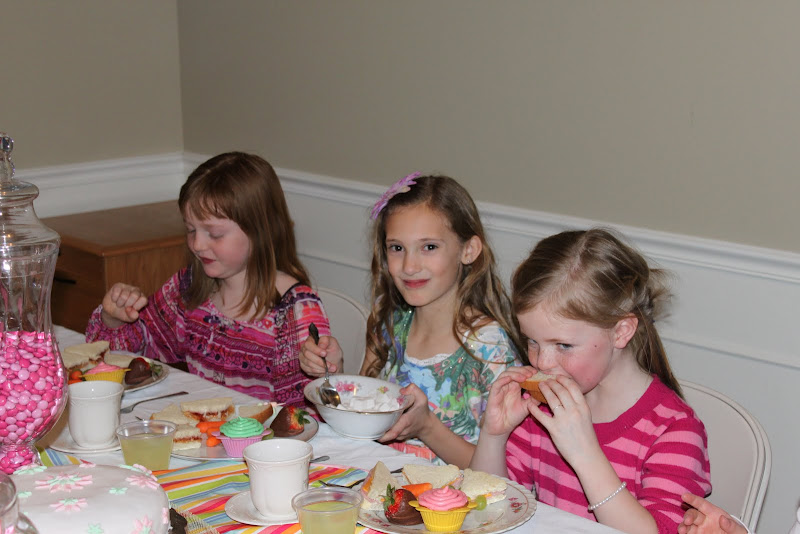 The Seal Bark: American Girl Doll Tea Party