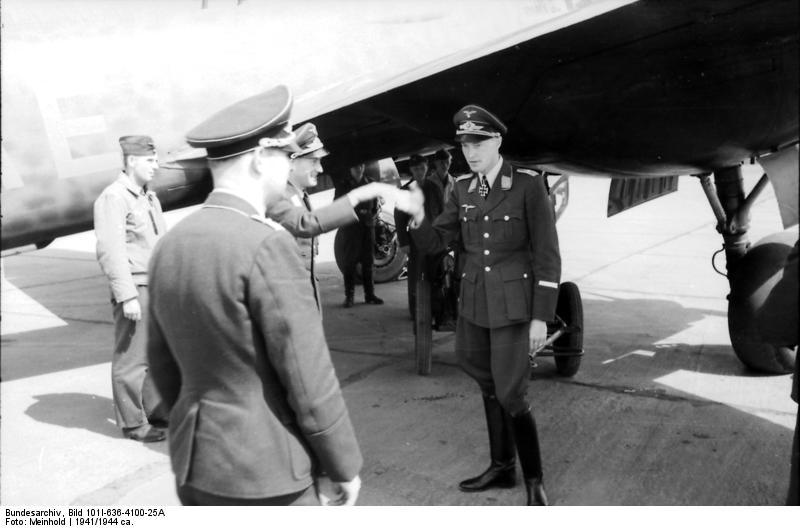 NAZI JERMAN: Heinrich Prinz zu Sayn-Wittgenstein (1916-1944), Pilot ...