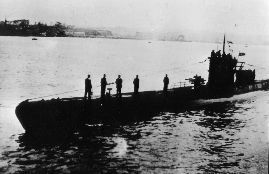 NAZI JERMAN: Foto-Foto U-604 Oleh Funkmaat Georg Seitz