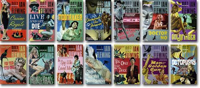 Illustrated 007 - The Art of James Bond: James Bond Books by Penguin