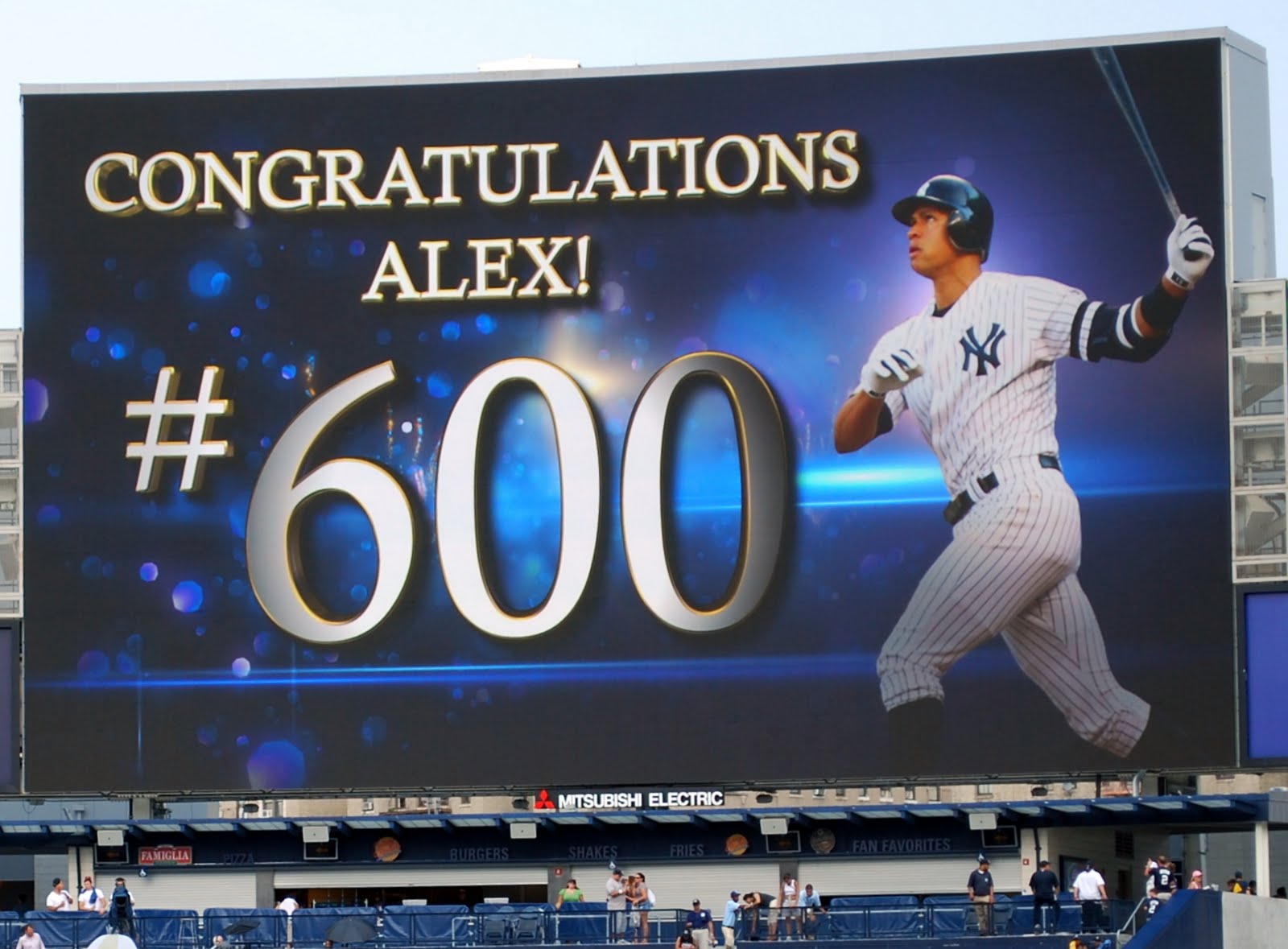 Mille Fiori Favoriti: A-Rod's # 600 Home Run!