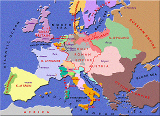 Mike G: 1. Map - Showing Napoleon's place of birth, death and locations ...