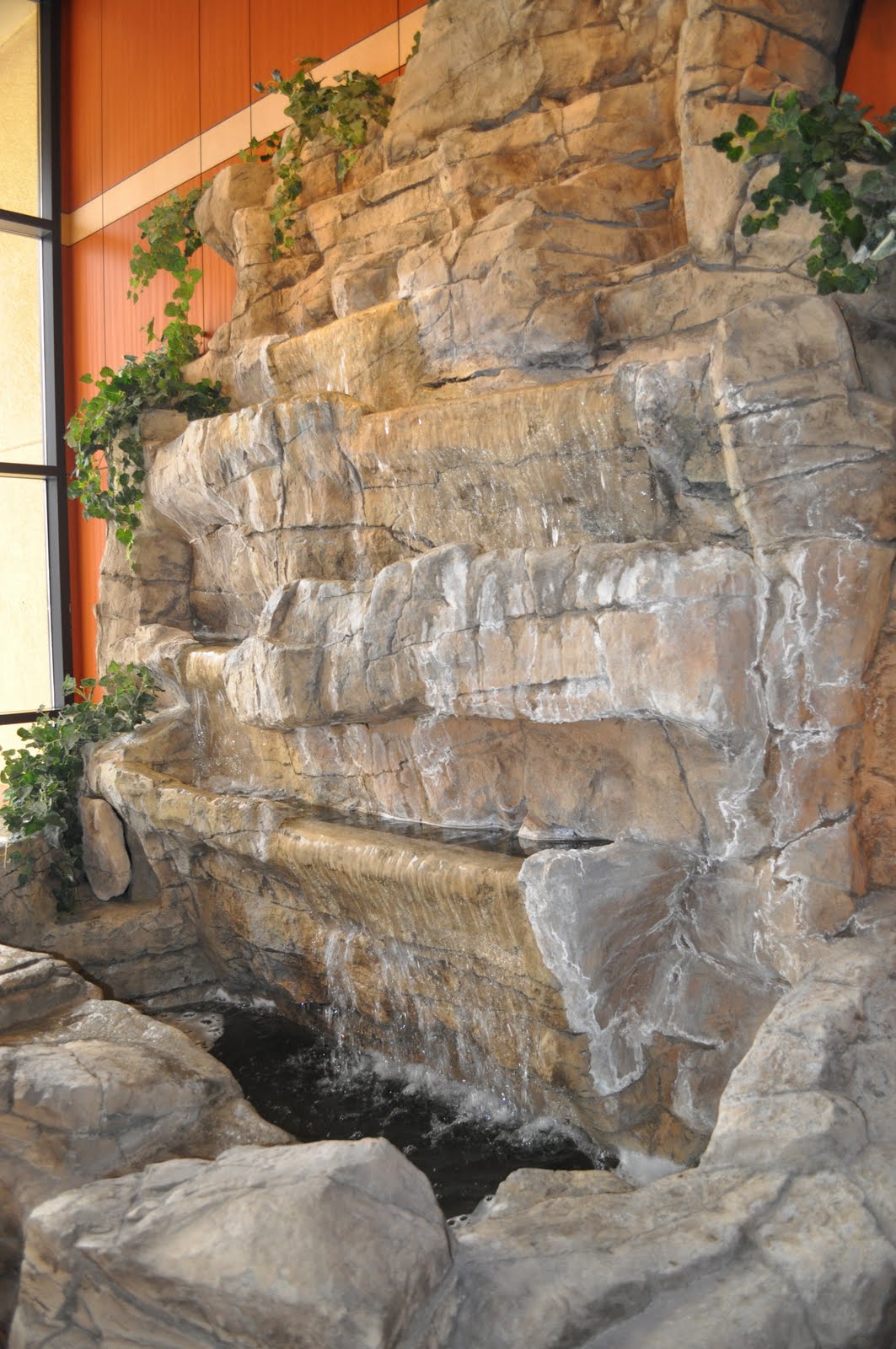 Eagan Daily Photo: Rocky water fountain