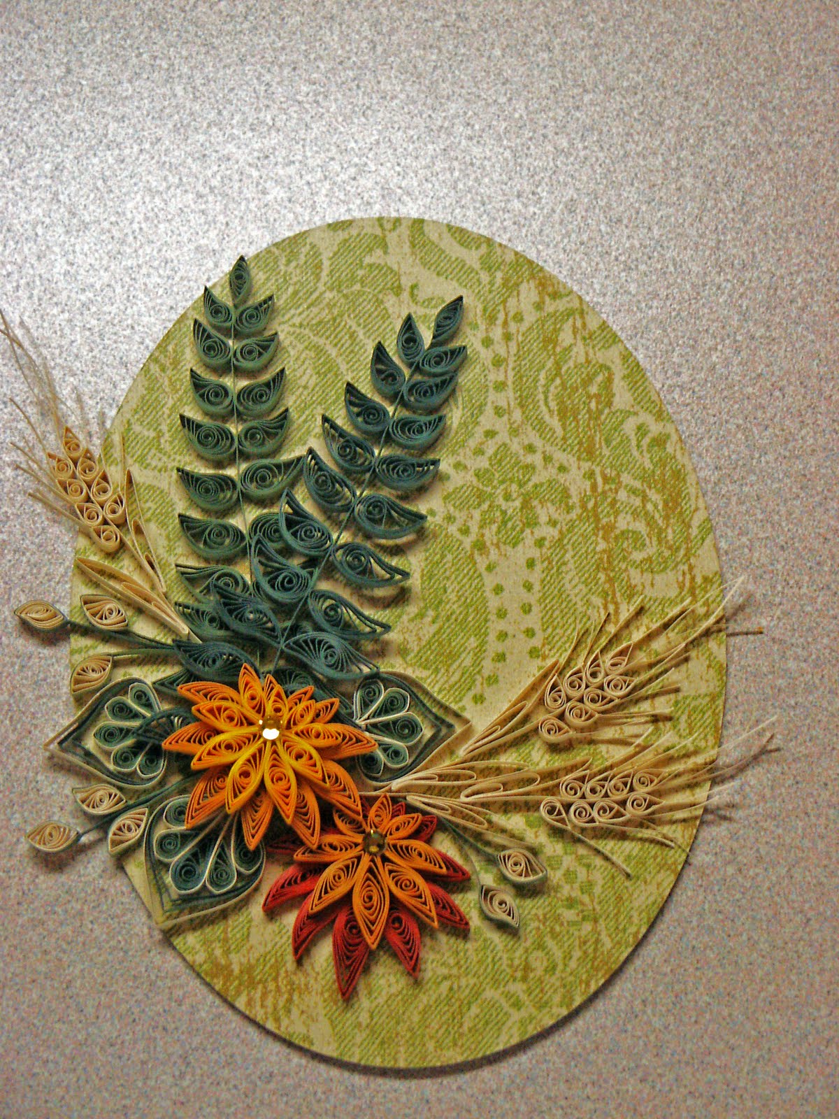 Paper Filigree with a Pedigree: Thoughts of Autumn