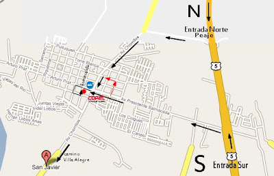 Jornadas Científicas Odontológicas de San Javier: Mapa Lugar de ...