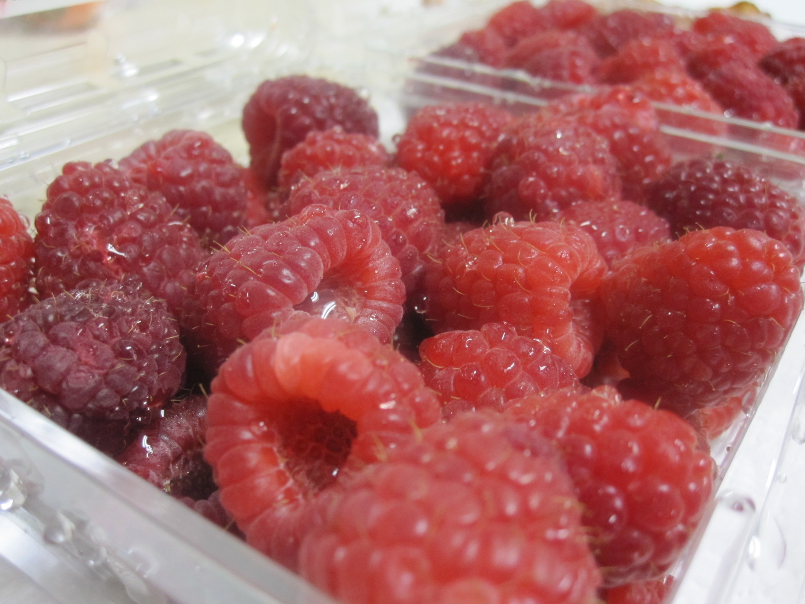 tangy raspberry crisp - The Hobson Homestead