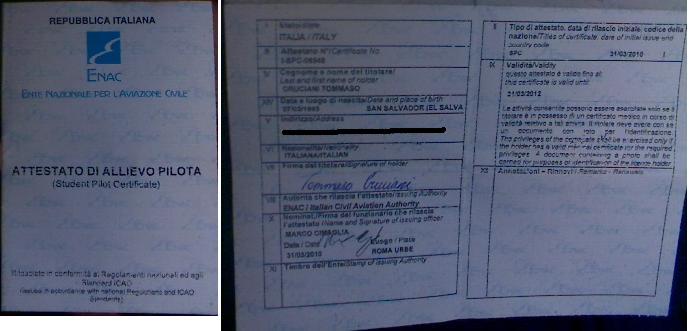 C reativity A ction S ervice Student Pilot Certificate c-reativity-a-ction-s-ervice-student-pilot-certificate