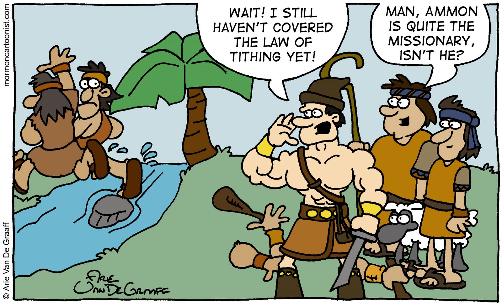 Ward Cartoonist: Ammon!