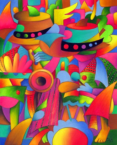 Julian Coche Mendoza - Pintor Guatemalteco