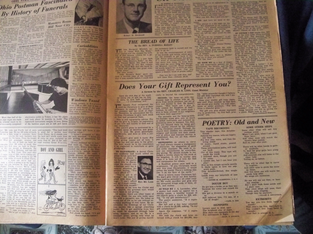 The Bluegrass Junction: December 11, 1966 Grit America’s Greatest ...