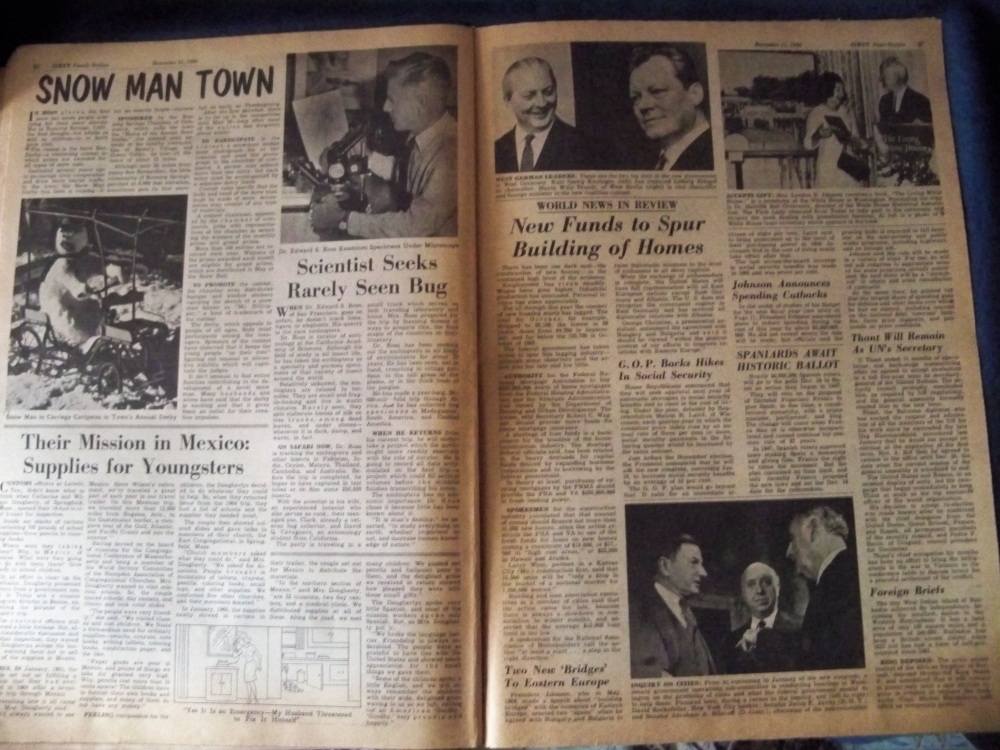 The Bluegrass Junction: December 11, 1966 Grit America’s Greatest ...