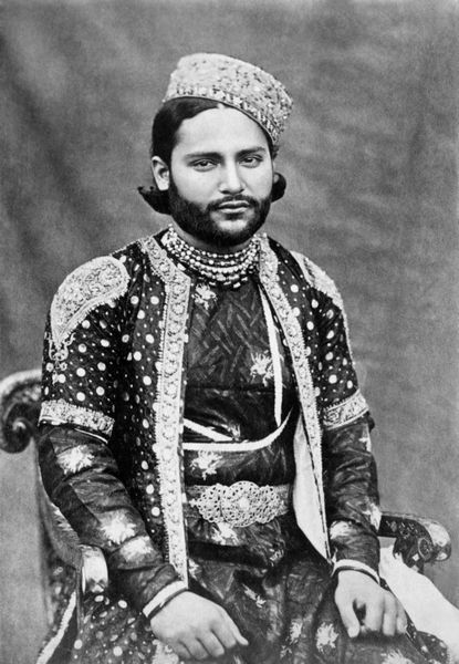 Sultan Dulah, the prince consort of Bhopal - photo captured in November ...