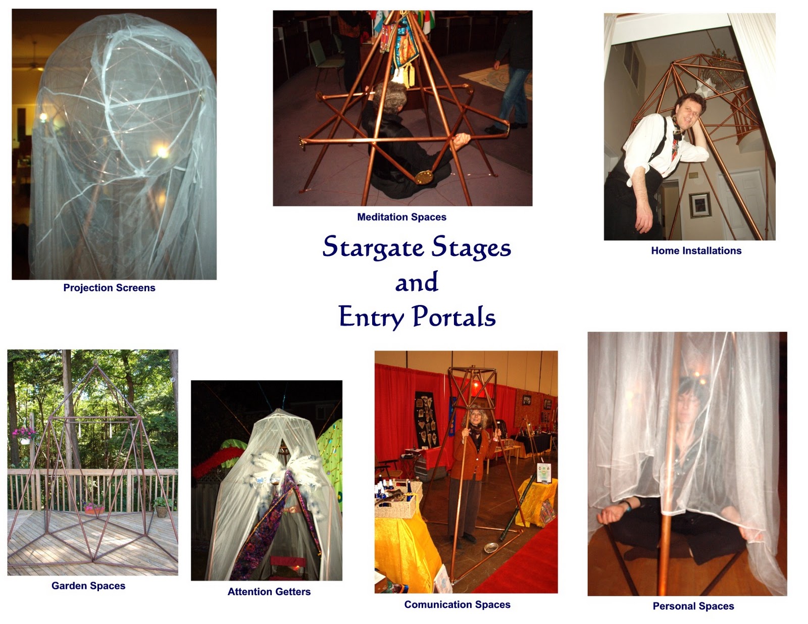 Gaspar Magistar: Stargate Stages ~ Sacred Geometry Structures