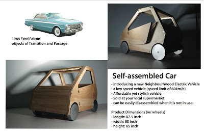 Sanghyun Samuel Kim's ART2GO: Design Challenge 2 : Flat-Pack Car Kit