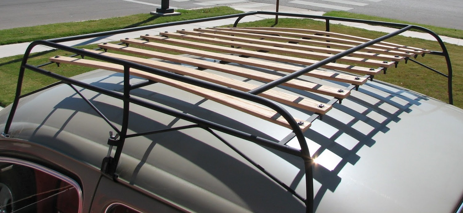 Maggiolino Basso: Customers roof rack is complete