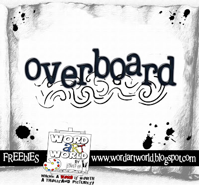 Word Art World: Overboard