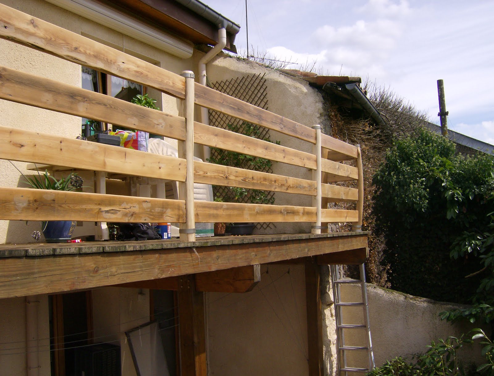 andré hieulle: rambarde de terrasse