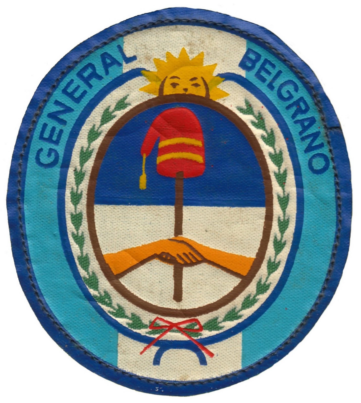 Parches de las Fuerzas Armadas Argentinas: Conmemorativo - General Belgrano