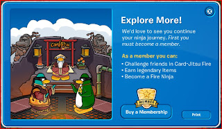 Club Penguin Daily Updates: Club Penguin Fire Dojo 1