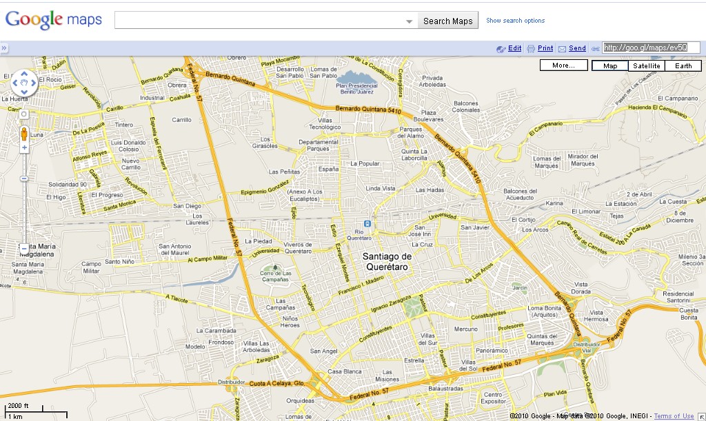 Google Maps con acortador de URLs gool.gl ~ Geomática
