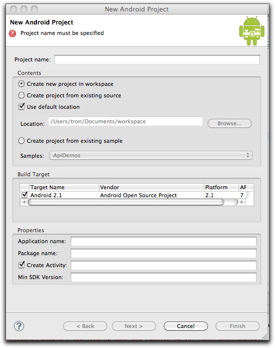 Antipasto Hardware Blog: Writing Hello World on the Android with Eclipse
