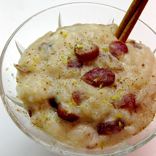 Dragon's Kitchen: Cranberry and Lemon Rice Pudding