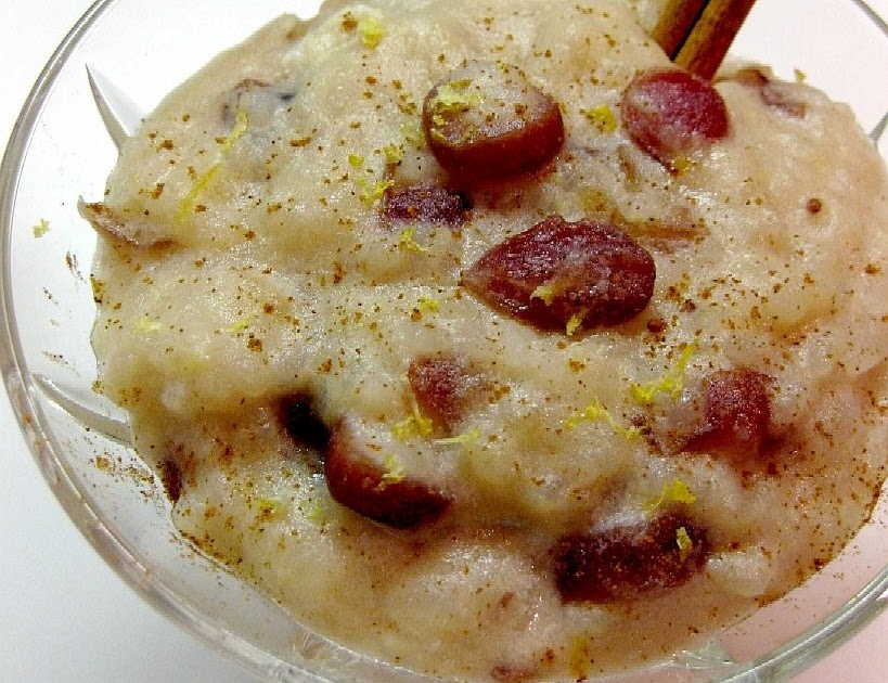 Dragon's Kitchen: Cranberry and Lemon Rice Pudding