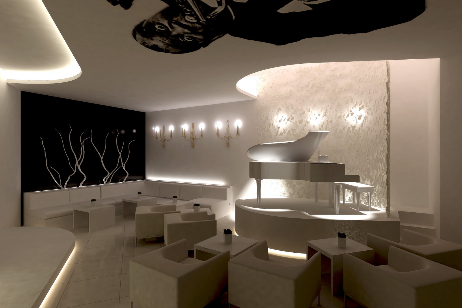 mood design: Piano bar Tai Club