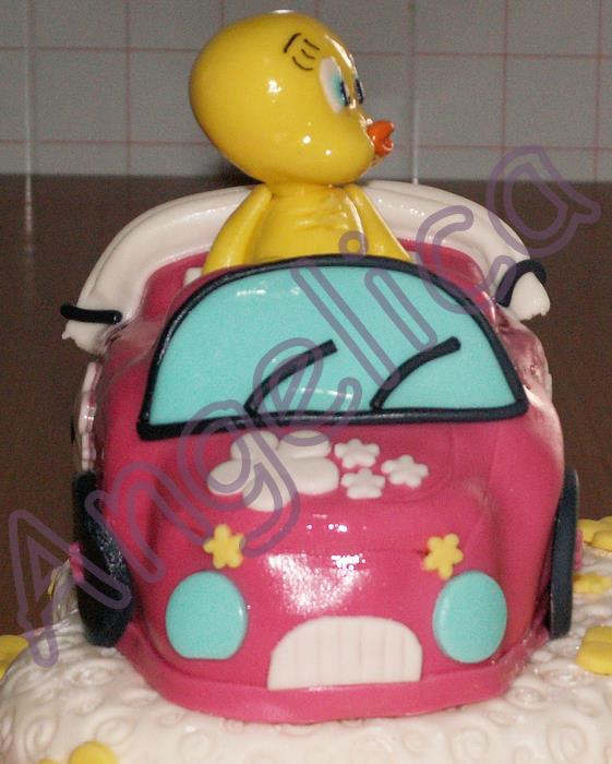 Emozioni in torte- Le torte di Angelica: Una brum brum per Titty