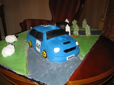 LauraBradyCakes: Subaru Cake