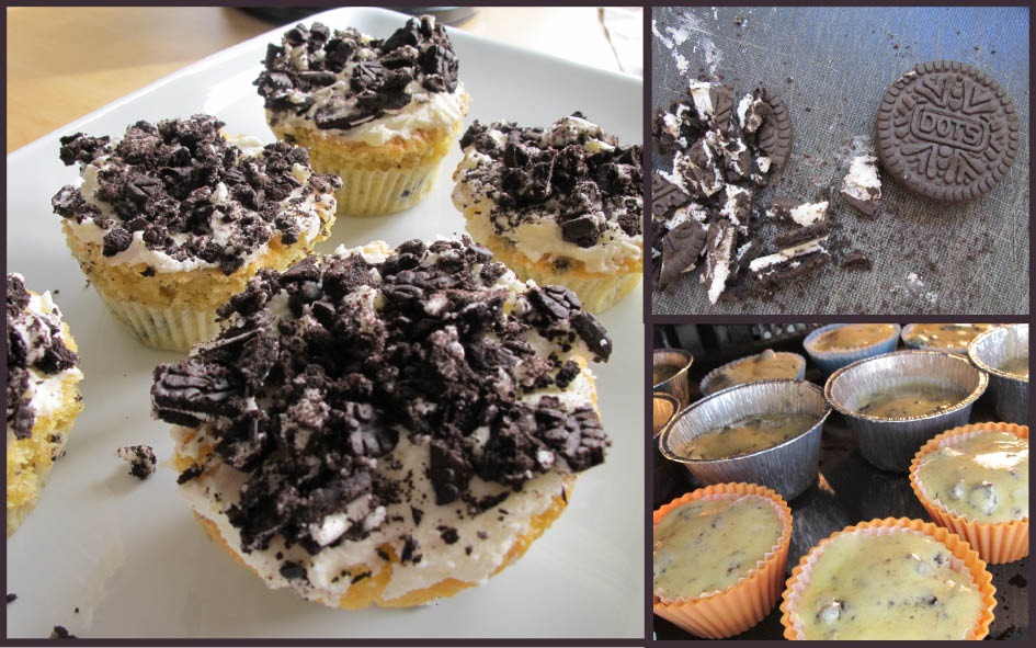 Frk Muffin: Hel Sprø muffins - med dots kjeks