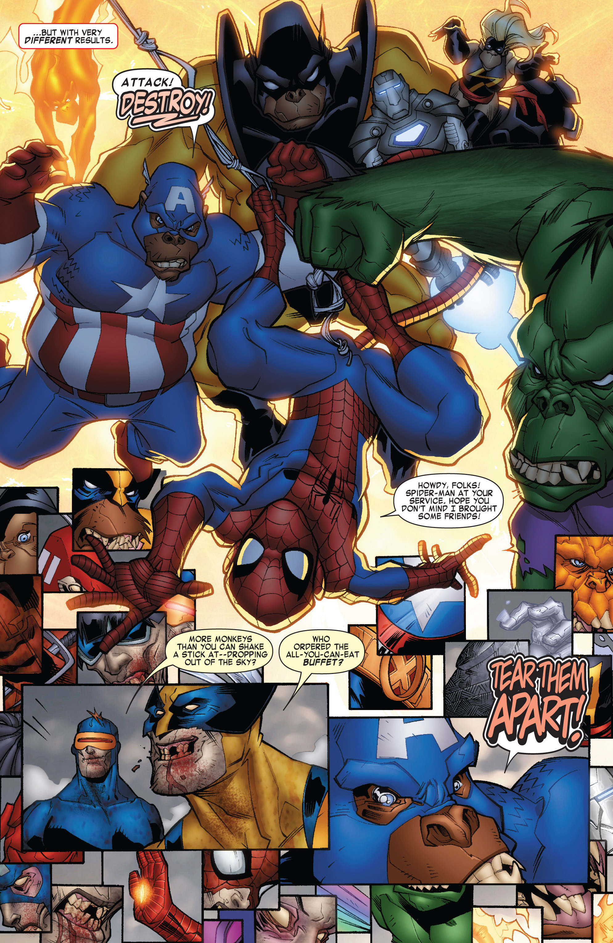 Read online Marvel Zombies: Evil Evolution comic - Issue # Full