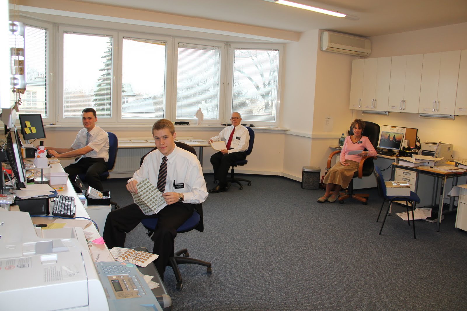 Nielson Poland Warsaw Mission Blog: The Mission Office...Moving ...