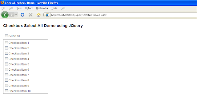 Check/Uncheck All Checkboxes with JQuery | ASP.Net Web Developement ...