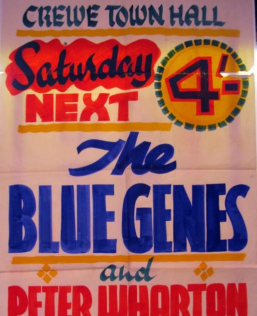 Liverpool Beatles Auction: Blue Genes in Crewe poster