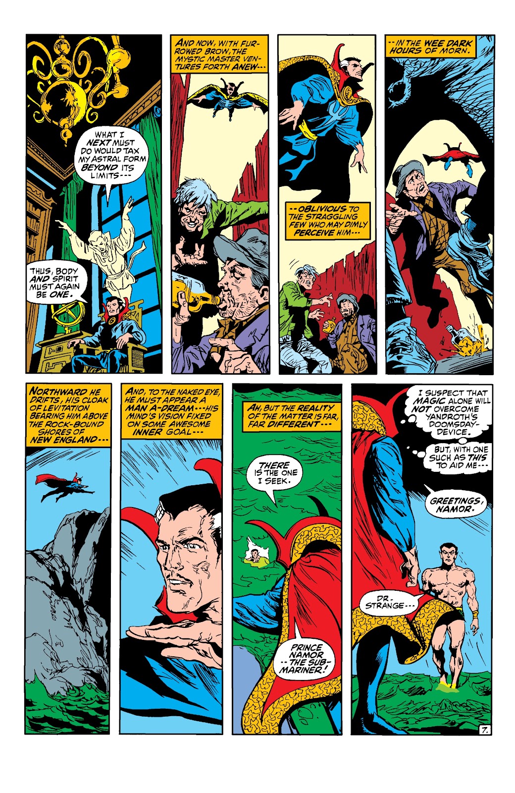 Read online Defenders: Marvel Feature #1: Facsimile Edition comic ...