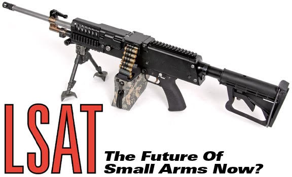 Homemade Defense: Rare Weapons - LSAT -Lightweight Small Arms Technologies