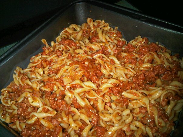 M3rNi3: Minced Meat Baked Pasta