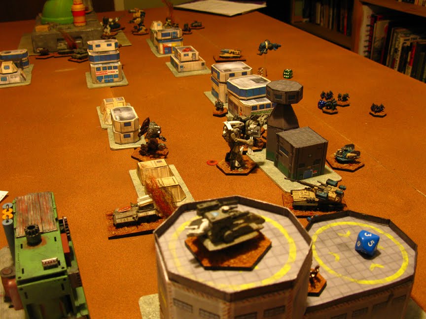 [TMP] "Building some paper models for use with 15mm sci-fi" Topic