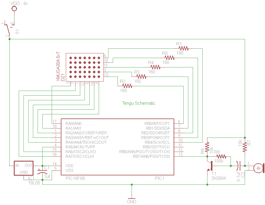 Deepak's Microcontroller Projects: PIC 16F88 Microcontroller PIC based ...