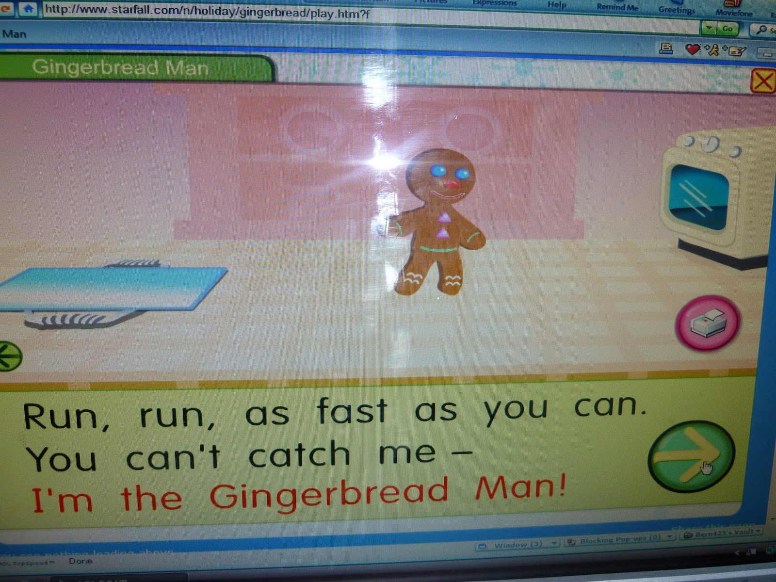 Gingerbread Man Game Starfall at Frances Storey blog