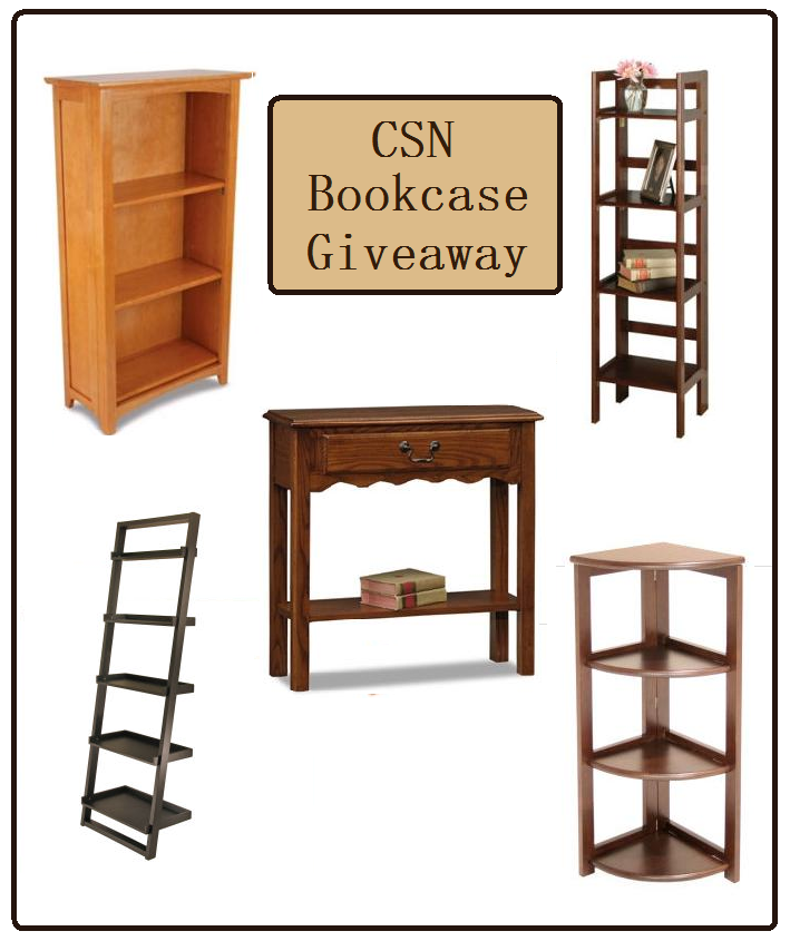 CSN Bookcase Giveaway Winner! | At Home With Books
