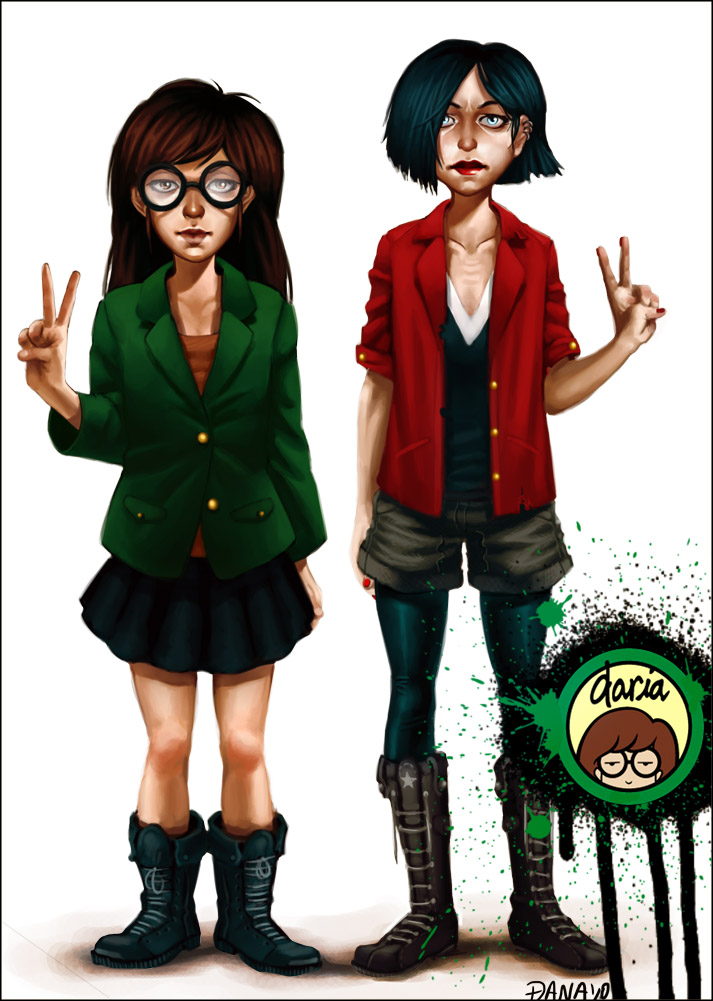 Scribble Junkies: Daria Fan Art..