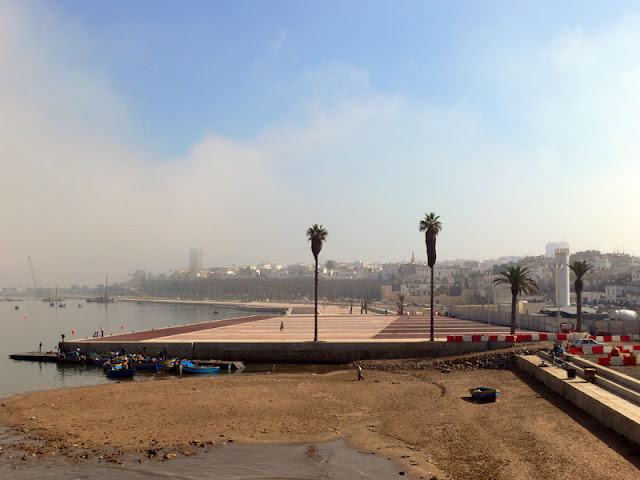 RABAT ville royale: Le Bouregreg côté Rabat